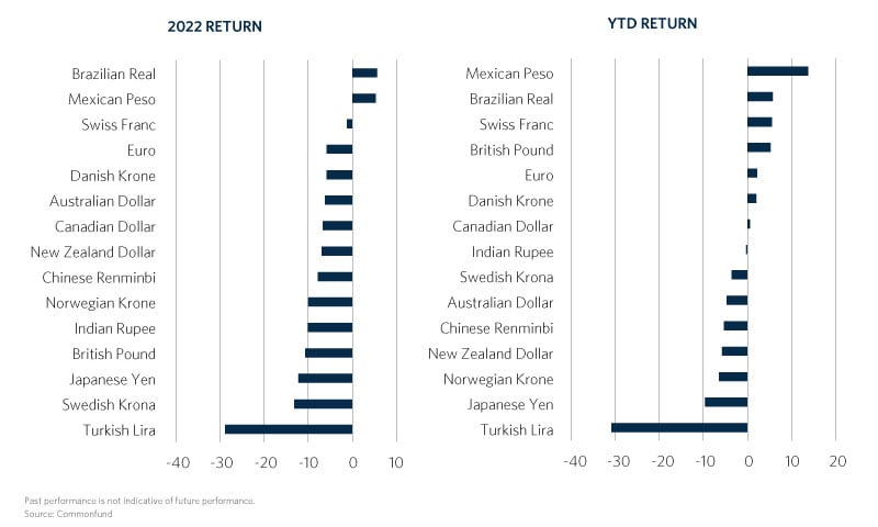 Global Currency Returns Diverge
